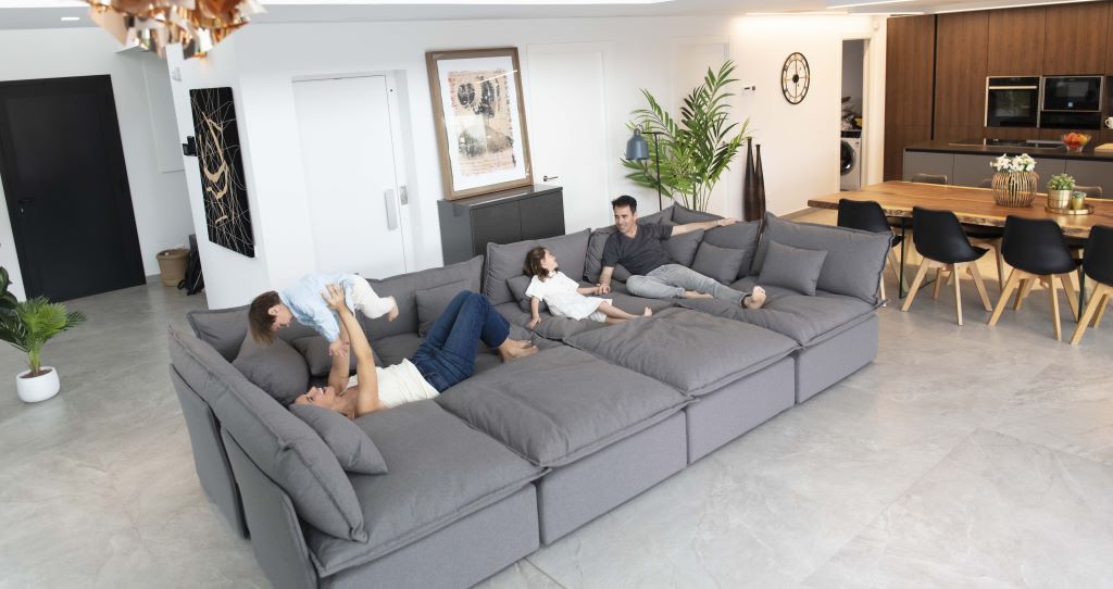 El sofá más cómodo para grandes espacios | BALMI ONE SOFÁ CLOUD XXL